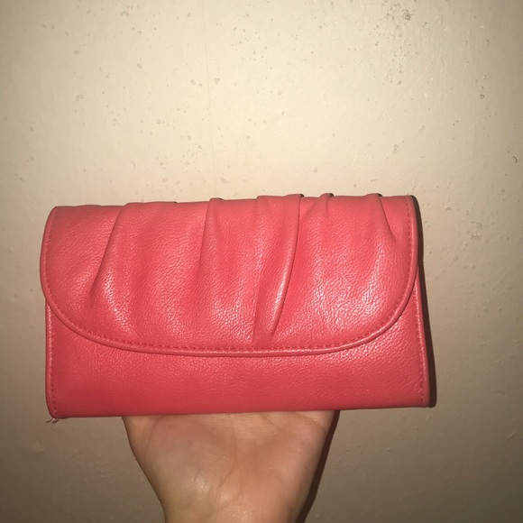 Bags | Coral Wallet | Poshmark
